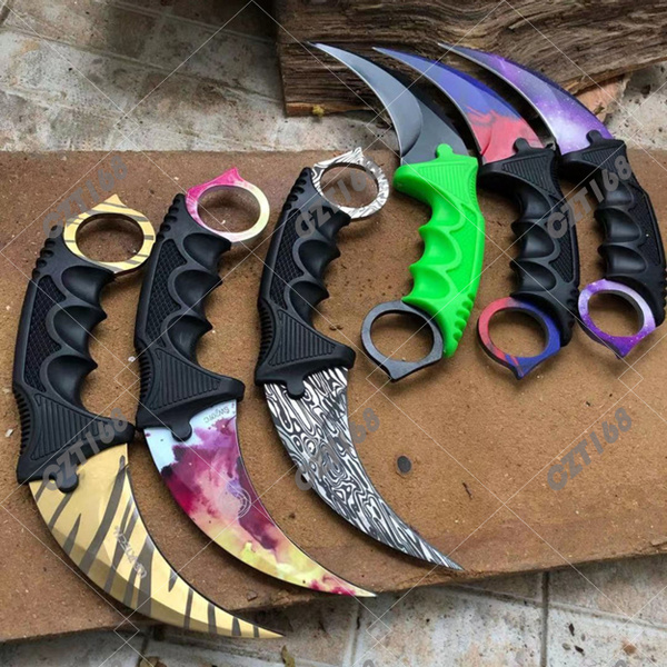 Limited Edition Counter Default Real Karambit Combat Claw Knife Outdoor ...