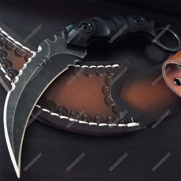 New 3 Style Heavy Duty Handmade D2 Fixed Blade Tactical Hunting Knives ...