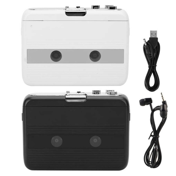 USB Cassette Capture Radio Player Portable Bluetooth Cassette Player ...