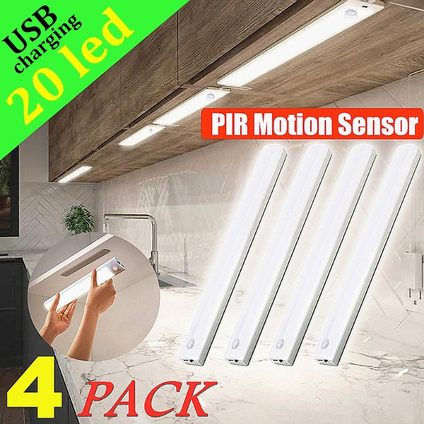 Portable Wireless PIR Motion Sensor Light Infrared Induction Lamp Super ...