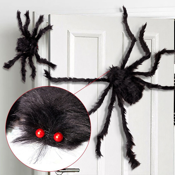 2022 Giant Horror Spider Web Halloween Cobweb Party Decoration Bar ...