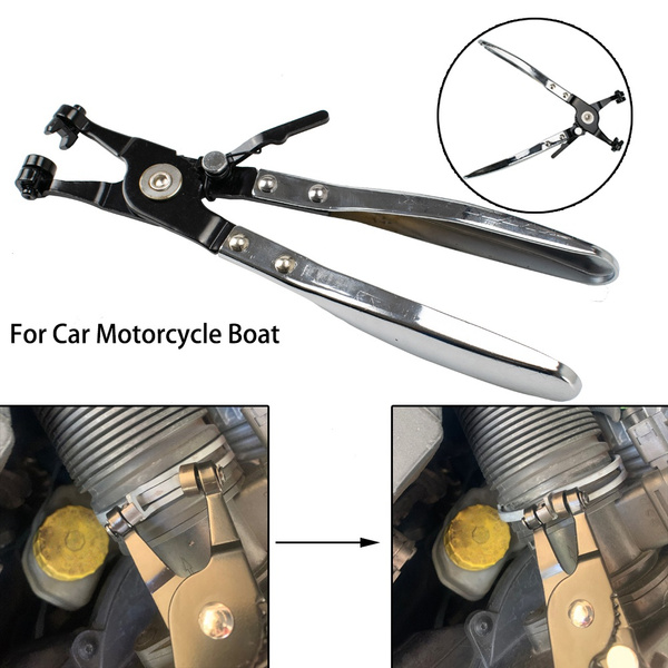 Straight Throat Hose Clamp Plier Tube Bundle Clamp Water Pipe Removal ...