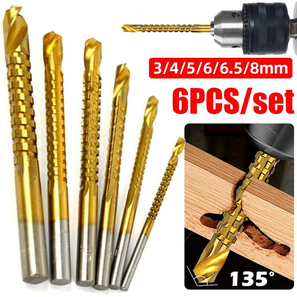 1/6pcs Cobalt Bit Set Screw Metric Composite Tap Bit Tap Twist Bit Set ...