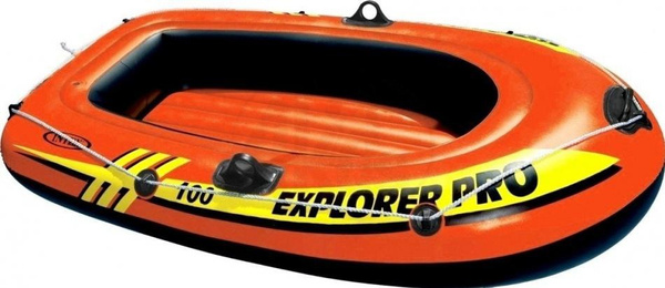 inflatable boat Explorer Pro 100 orange 160 x 94 x 29 cm | Wish