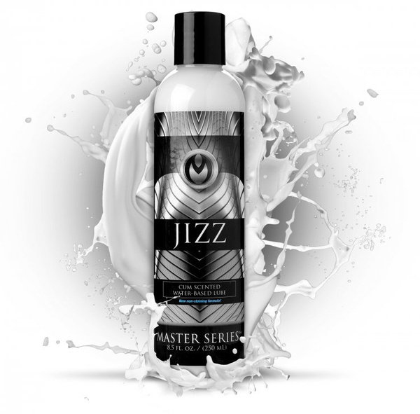 Master Series Jizz Scented Lube 8oz Water Based Cum Lubricant | Wish