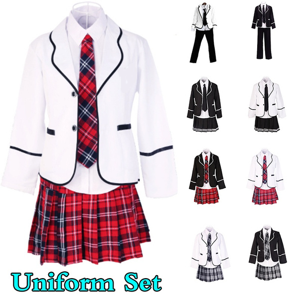 Student Long Sleeve Chorus School Uniform Junior High School Boys and ...