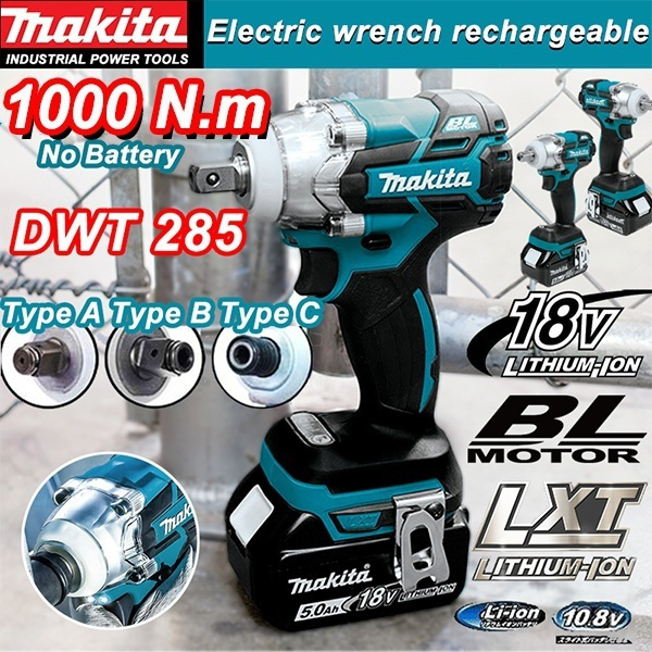 21SS New and Most Popular High-quality Makita DTW285 18V Impact Wrench ...