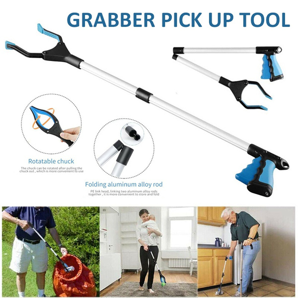 1PC Foldable Grabber Tool Industrial Pick Up Stick Hand Grip Reach ...