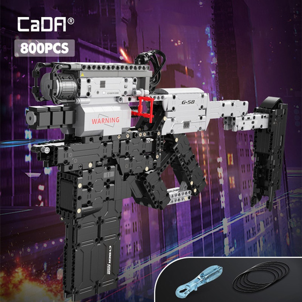Cada SWAT Military Weapon G58 Submachine GUN Model Building Blocks City ...