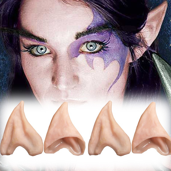 1/3 Pairs Soft Pointed Halloween Costume Ear Tips Elf Fairy Hobbit ...