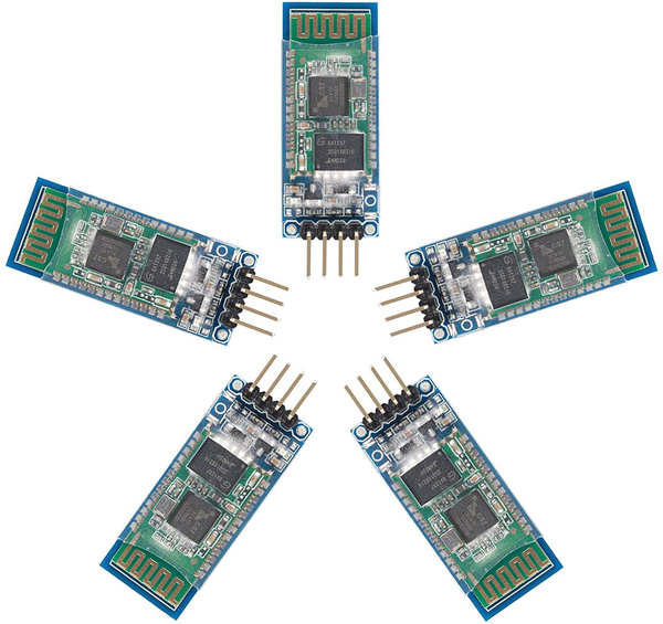 2pcs HC-06 RS232 4 Pin Wireless Bluetooth Serial RF Transceiver Module ...