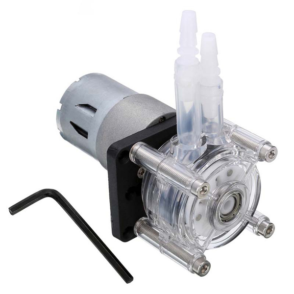 12V Large Flow 500ml / min Dosing Pump Peristaltic Pump for Vacuum ...