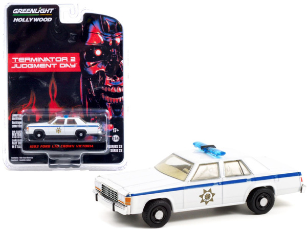 1983 Ford LTD Crown Victoria Police White "Terminator 2: Judgment Day ...