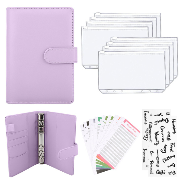 Notebook Binder Budget Planner for Office, Purple | Wish