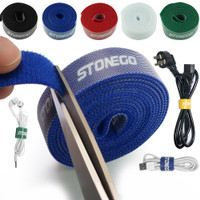 STONEGO Cable Organizer Wire Winder Clip Earphone Mouse Holder Cord ...