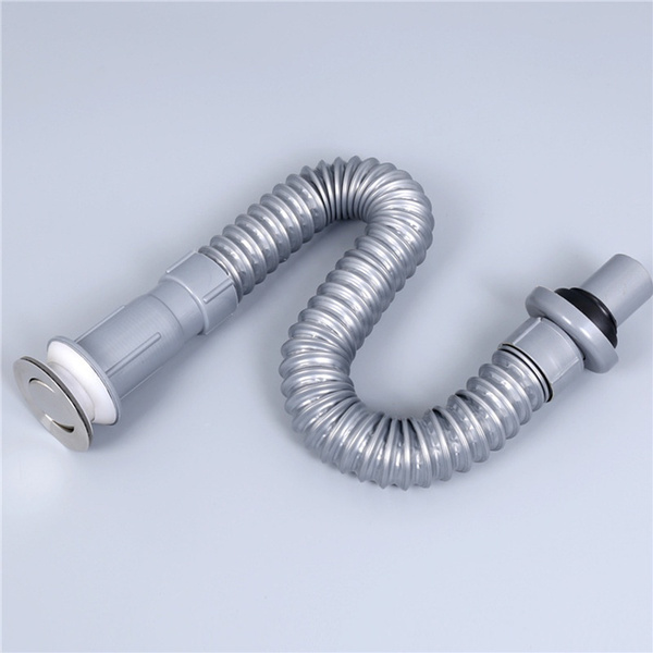 Adjustable Pipe Wash Basin Drainage Pipe Lengthen Prolong Water Pipes ...