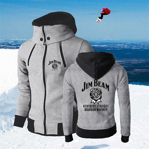 Jim Beam High Quality Men's Fashion Slim Fit Clothing Outdoor Winter ...