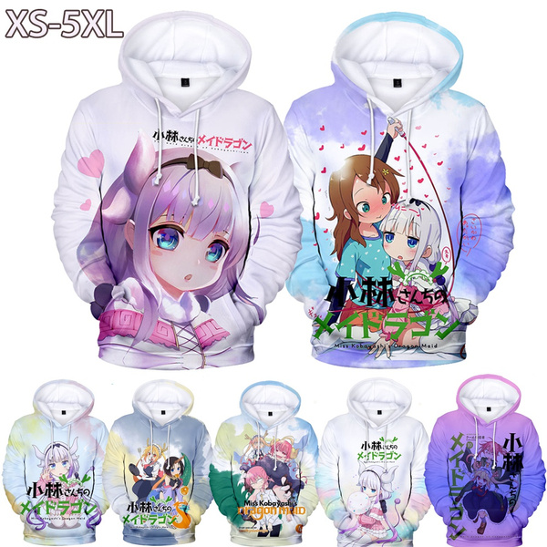 Anime Miss Kobayashi Dragon Maid Cosplay Costume Kobayashi-san Chi No ...