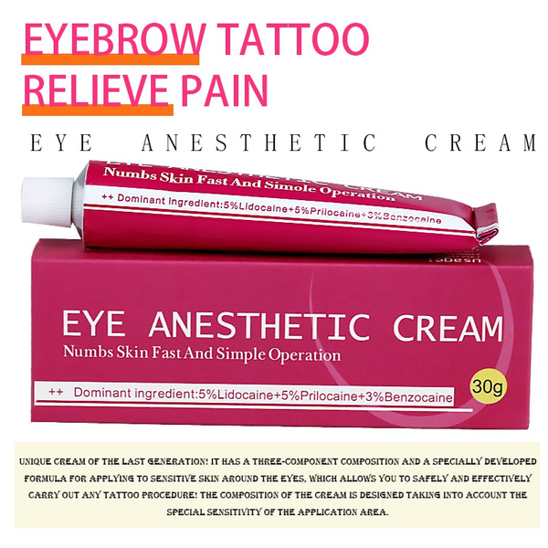 High Quality Strong Eye Anesthetic Cream 30g For Microblading Permanent ...