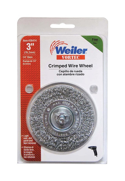 FINE CRIMP WIRE WHEEL 3" (Pack of 1) | Wish