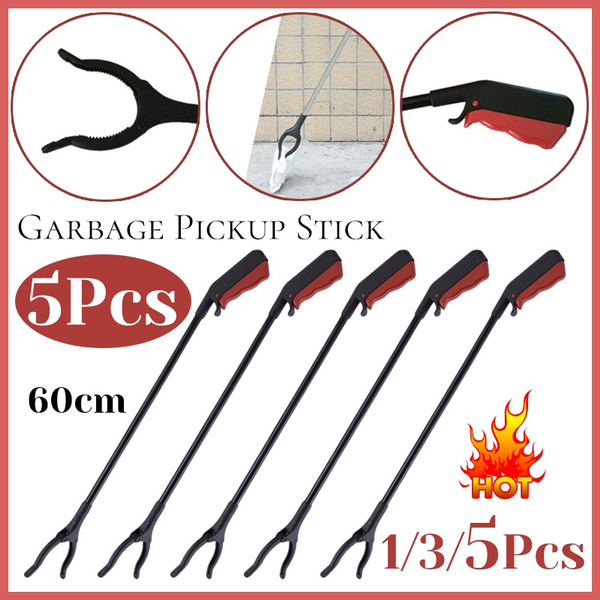 Upgraded 1/3/5PCS Garbage Pickup Stick Long-distance Extension Arm Tool ...