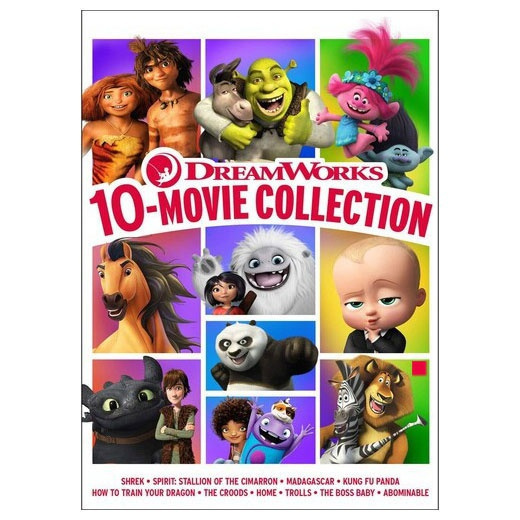 DreamWorks 10 Movies Collection (TV) Series Show Movies Poster | Wish
