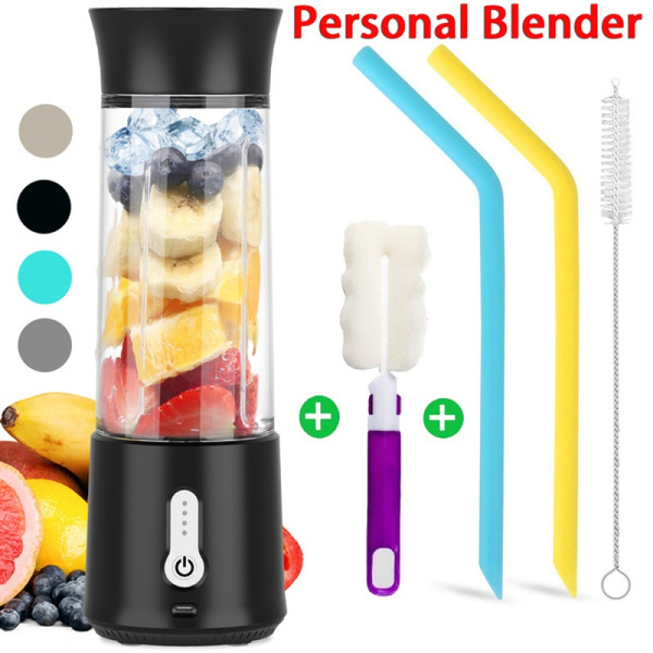 NEW Portable Personal Blender Smoothies Mini Jucier Cup Rechargeable ...