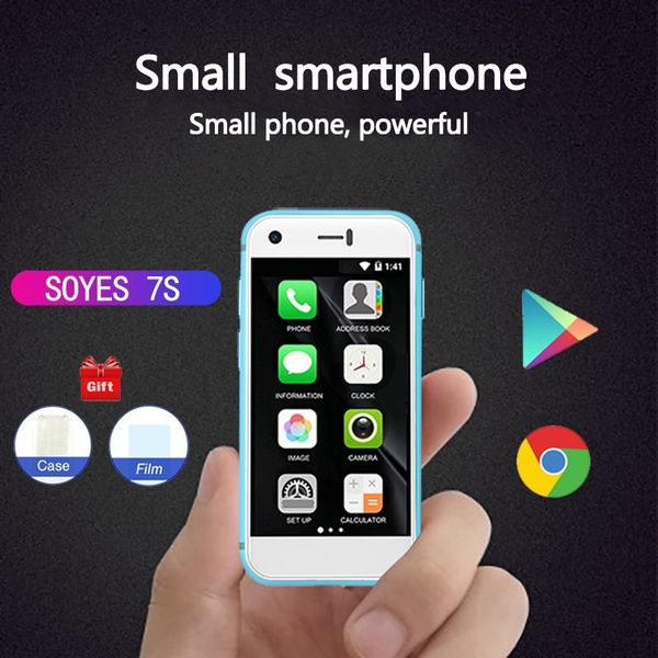 SOYES 7S Original Super Mini Android 6.0 Smartphone 2.54 Inch MTK6580 ...