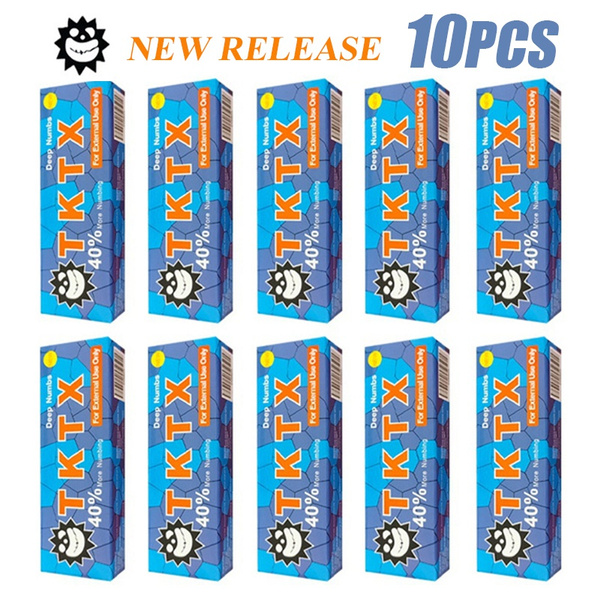 10 12tubes Blue Tktx Cream Tktx Numbing Cream 40 More Numbing Piercing