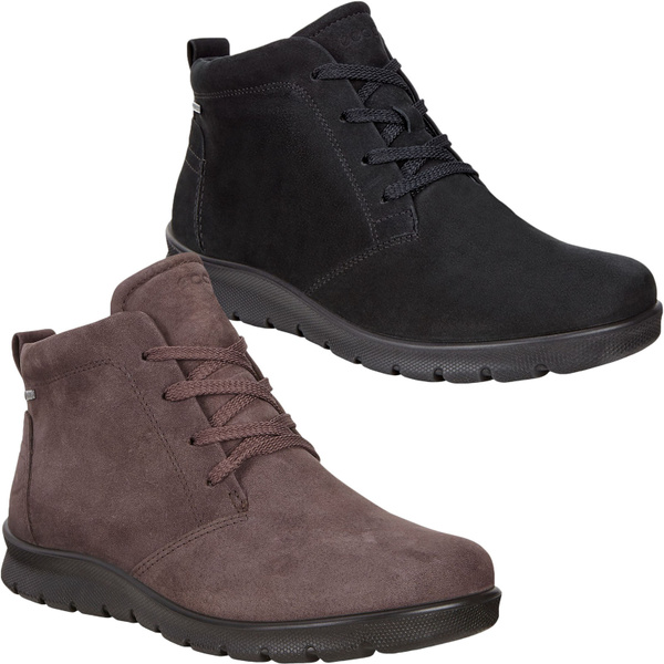 ECCO Womens Babett Gore-Tex Lining Low-Cut Suede Lace Up Ankle Desert ...