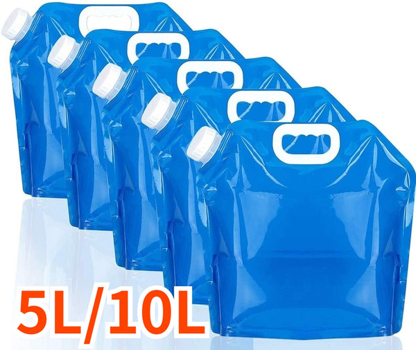 5L/10L Foldable Water Tank Container Outdoor Portable Collapsible Water Bag for Car Water ...
