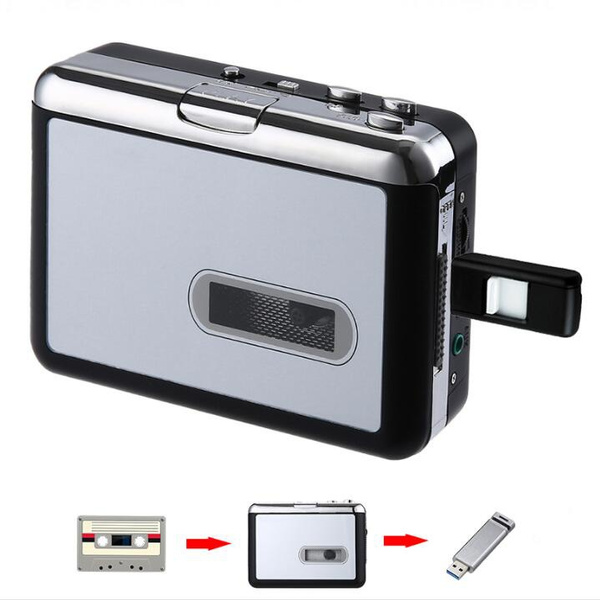 USB Cassette Tape Music Audio Player to MP3 Converter USB Cassette ...