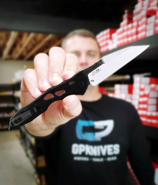 7650Launch13 New Tactical Side Jump Knife Side Open Folding Knife ...