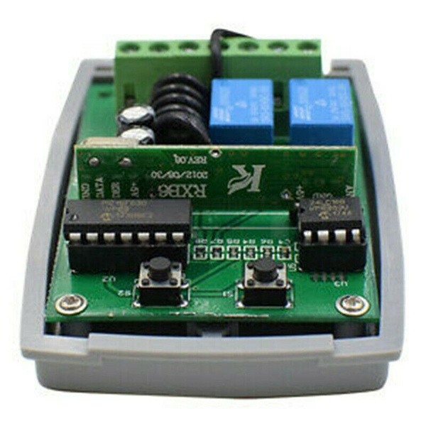 2-channel Receiver V2 Phoenix Remote Control Fob 433.92 MHz Rolling ...