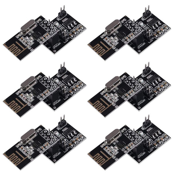 1/2/4/6Set NRF24L01 2.4GHz Wireless Transceiver Receiver RF Module with ...