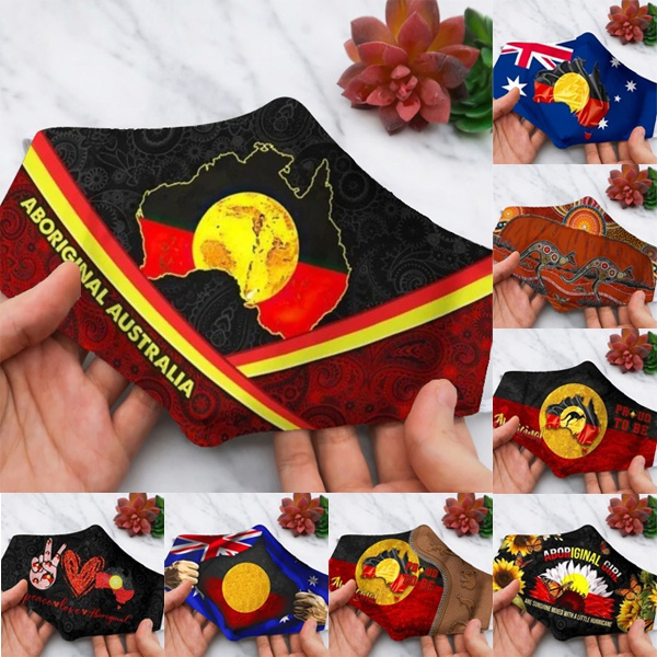 Aboriginal Face Mask ，Aboriginal Australia Mask Aboriginal Animal Mask ...