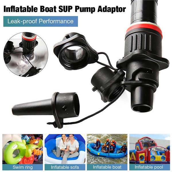 Inflatable Boat Pump Adapter Valve Conversion Head Kayaking Paddle ...