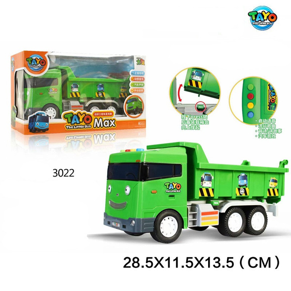 TAYO The Little Bus Tayo Friends Engineering Truck MAX & Mixer Truck ...
