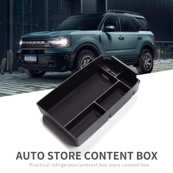 Smabee Car Armrest Box Storage for Ford Bronco Sport 2020 2021 Interior ...