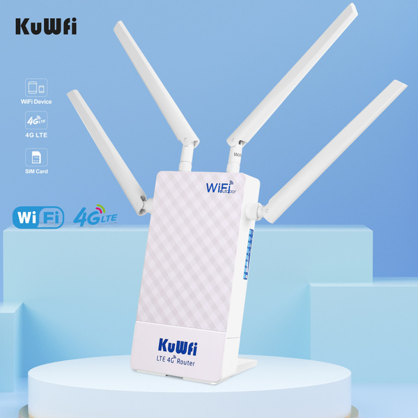 KuWFi Outdoor Router 4G LTE SIM Card Waterproof WiFi Router Support ... KuWFi Outdoor Router 4G LTE SIM Card Waterproof WiFi Router Support ...
