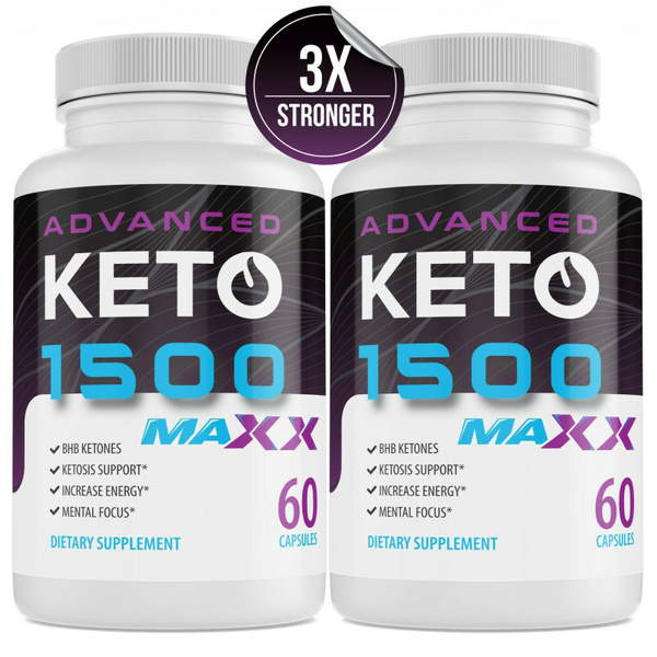Advanced Keto 1500 Ketonegix BHB Weight Loss Diet Pills 360 Rapid ...