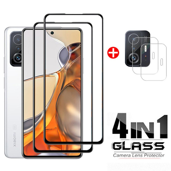 9HD 4 in 1 Screen Protector Full Protective Glass For Xiaomi Mi 11T Pro ...
