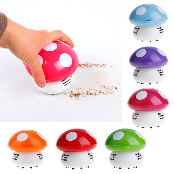 Vacuum Cleaners Mushroom Shaped Table Dust Cleaning Cute For Garment ...