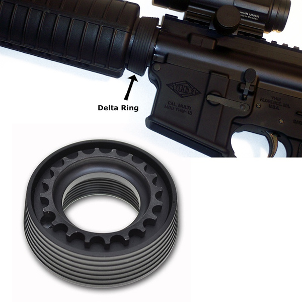 Tactical Hunting Delta Ring Assembly Barrel Nut Kit for M4/M16 Airsoft ...