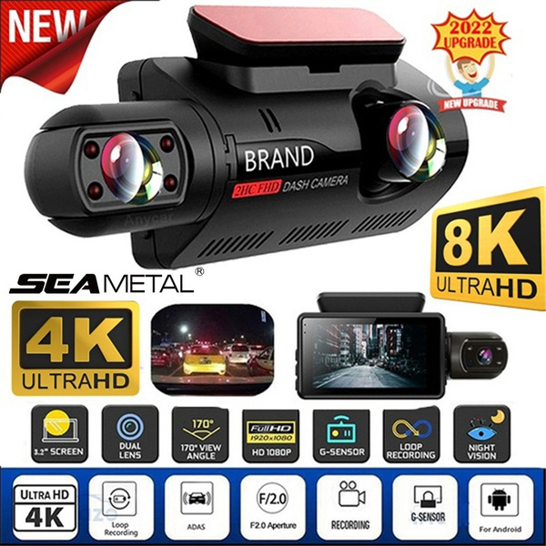 Car Driving Dash Camera DVR Camera Dash Cam Dual Record Hidden Video ...