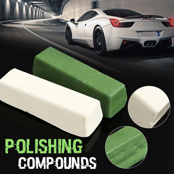 100g 105mmx34mmx25mm Abrasive Buffing Polishing Soap Compound Paste Wax ...