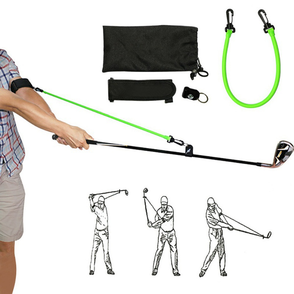 Golf Swing Trainer Corrector Gesture Alignment Practice Aid Elastic ...