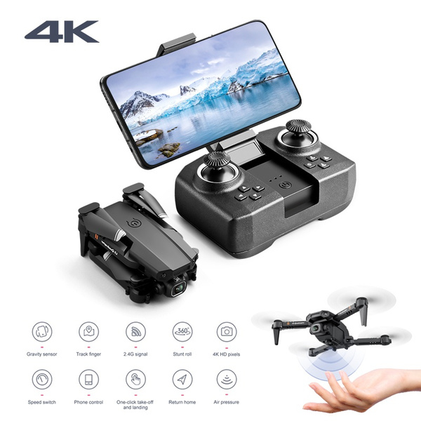 Mini WiFi FPV with 4K HD Dual Camera Altitude Hold Mode Foldable RC ...