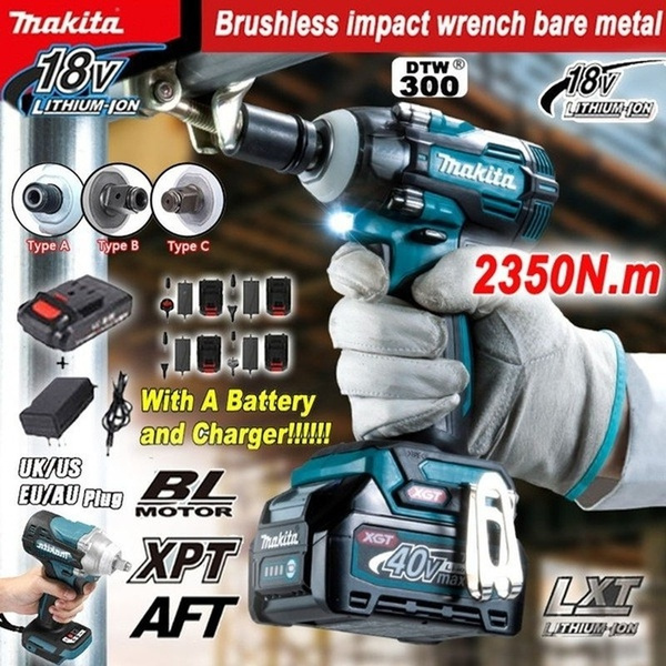 2022 New HOT Top Quality Makita DTW285 18V Impact Wrench 1000 N.m 1/2 ...