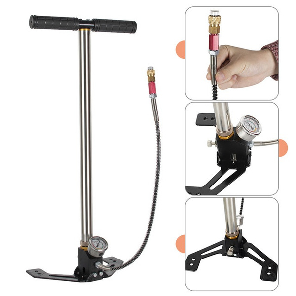 PCP Airgun High Pressure Hand Pump 40mpa 310bar 4500psi for Air Rifle ...